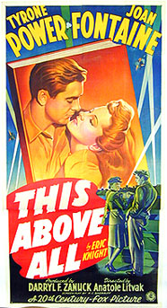 This Above All - Movie Posters Original Movie Poster Collectible Movie ...