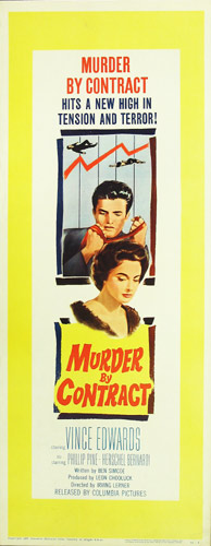 Murder by Contract - Movie Posters Original Movie Poster Collectible ...