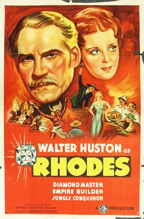 Rhodes - Movie Posters Original Movie Poster Collectible Movie Posters