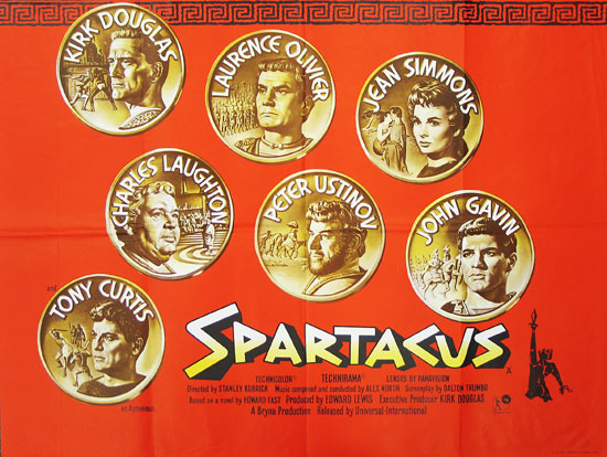 Spartacus - Movie Posters Original Movie Poster Collectible Movie Posters