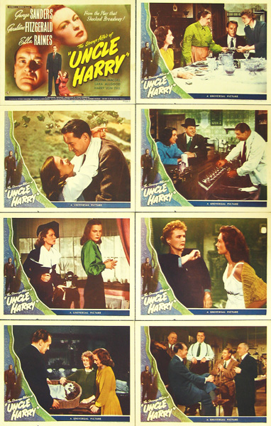 Strange Affair of Uncle Harry, The - Movie Posters Original Movie ...