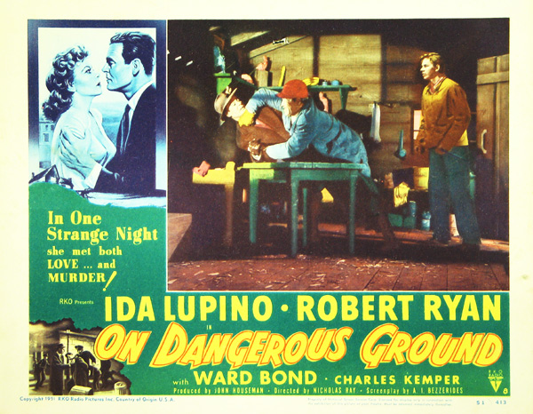 On Dangerous Ground - Movie Posters Original Movie Poster Collectible ...