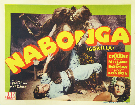 Nabonga - Movie Posters Original Movie Poster Collectible Movie Posters