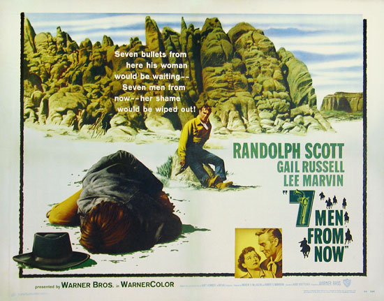 Seven Men From Now - Movie Posters Original Movie Poster Collectible ...