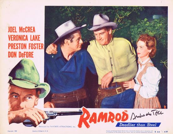 Ramrod (Signed) - Movie Posters Original Movie Poster Collectible Movie ...