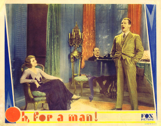 Oh For a Man! - Movie Posters Original Movie Poster Collectible Movie ...