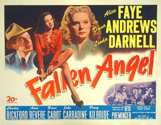 Fallen Angel - Movie Posters Original Movie Poster Collectible Movie ...