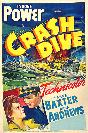 Crash Dive - Movie Posters Original Movie Poster Collectible Movie Posters