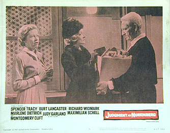 Judgment at Nuremberg - Movie Posters Original Movie Poster Collectible ...