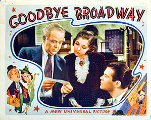 Goodbye Broadway - Movie Posters Original Movie Poster Collectible ...