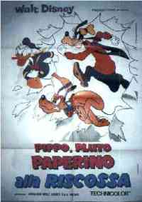 Pippo, Pluto, Paperino - Movie Posters Original Movie Poster Collectible Movie Posters