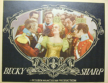 Becky Sharp - Movie Posters Original Movie Poster Collectible Movie Posters