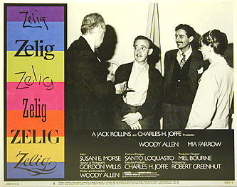 Zelig - Movie Posters Original Movie Poster Collectible Movie Posters