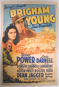 Brigham Young - Movie Posters Original Movie Poster Collectible Movie ...