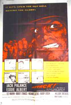 Attack! - Movie Posters Original Movie Poster Collectible Movie Posters