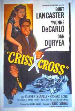 Criss Cross - Movie Posters Original Movie Poster Collectible Movie Posters