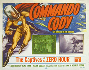 Commando Cody - Movie Posters Original Movie Poster Collectible Movie Posters