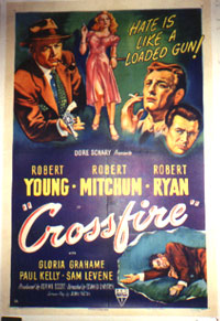 Crossfire - Movie Posters Original Movie Poster Collectible Movie Posters