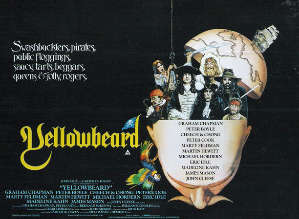 Yellowbeard - Movie Posters Original Movie Poster Collectible Movie Posters
