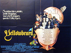 Yellowbeard - Movie Posters Original Movie Poster Collectible Movie Posters