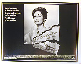 Mommie Dearest - Movie Posters Original Movie Poster Collectible Movie ...