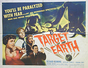 Target Earth - Movie Posters Original Movie Poster Collectible Movie ...
