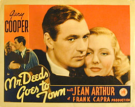 Mr. Deeds Goes To Town - Movie Posters Original Movie Poster ...