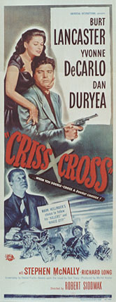 Criss Cross - Movie Posters Original Movie Poster Collectible Movie Posters