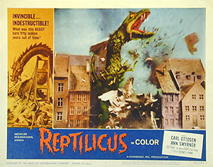 Reptilicus - Movie Posters Original Movie Poster Collectible Movie Posters