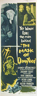 Mask of Dimitrios, The - Movie Posters Original Movie Poster ...