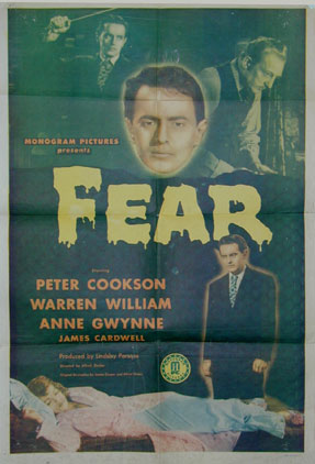 Fear - Movie Posters Original Movie Poster Collectible Movie Posters