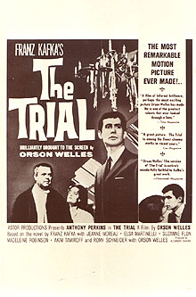 Trial, The - Movie Posters Original Movie Poster Collectible Movie Posters