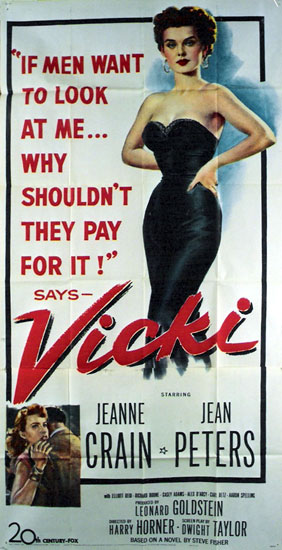 Vicki - Movie Posters Original Movie Poster Collectible Movie Posters