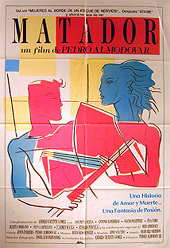Matador - Movie Posters Original Movie Poster Collectible Movie Posters