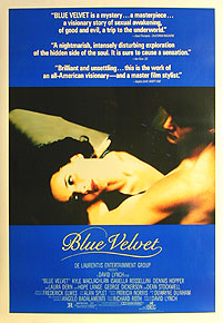 Blue Velvet - Movie Posters Original Movie Poster Collectible Movie Posters