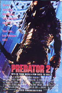 Predator 2 - Movie Posters Original Movie Poster Collectible Movie Posters