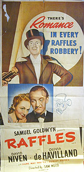 Raffles - Movie Posters Original Movie Poster Collectible Movie Posters