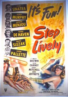 Step Lively - Movie Posters Original Movie Poster Collectible Movie Posters
