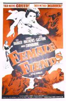 Female Fiends - Movie Posters Original Movie Poster Collectible Movie ...