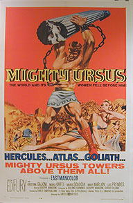 Mighty Ursus - Movie Posters Original Movie Poster Collectible Movie ...