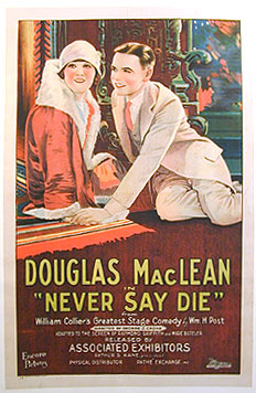 Never Say Die - Movie Posters Original Movie Poster Collectible Movie ...