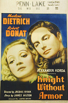 Knight Without Armour - Movie Posters Original Movie Poster Collectible ...