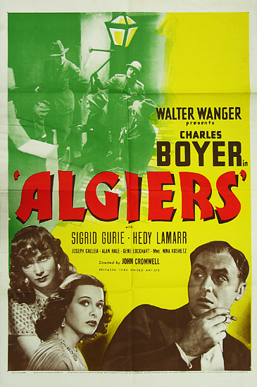 Algiers - Movie Posters Original Movie Poster Collectible Movie Posters
