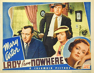 Lady From Nowhere - Movie Posters Original Movie Poster Collectible ...