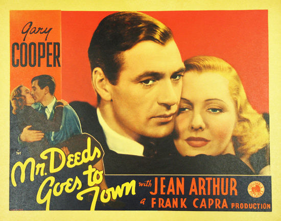 Mr. Deeds Goes to Town - Movie Posters Original Movie Poster ...