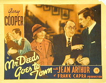 Mr. Deeds Goes to Town - Movie Posters Original Movie Poster ...