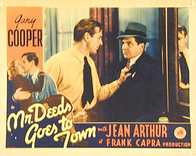 Mr. Deeds Goes to Town - Movie Posters Original Movie Poster ...