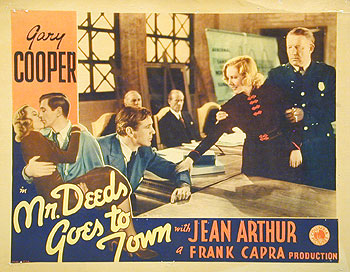 Mr. Deeds Goes to Town - Movie Posters Original Movie Poster ...