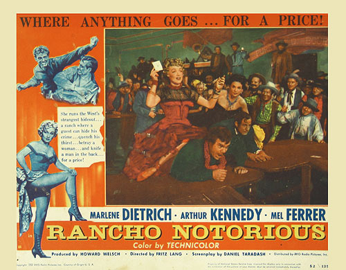 Rancho Notorious - Movie Posters Original Movie Poster Collectible Movie Posters