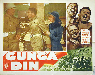 Gunga Din - Movie Posters Original Movie Poster Collectible Movie Posters